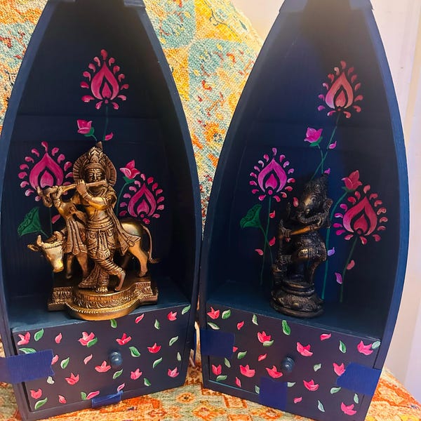 18×11.25inches Kolam Peeta / Floor Stool / Chowky / Manai | Pooja Room ...