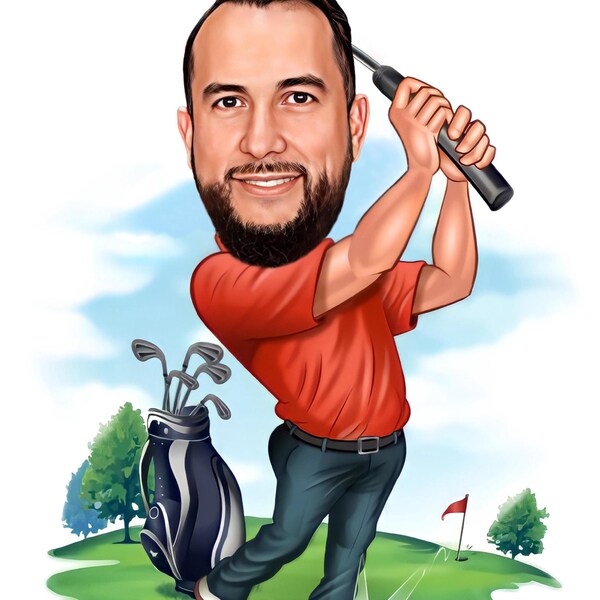 Cartoon Principal Portrait, Principal Gift, Personalized Principal ...