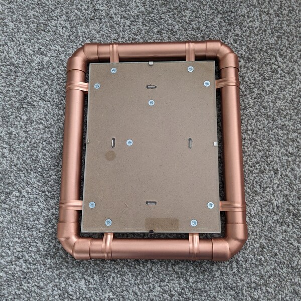 Copper Pipe Photo Frames - Etsy
