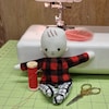 Fabric Bunnies With Clothes Pattern and Instructions (english) - Etsy