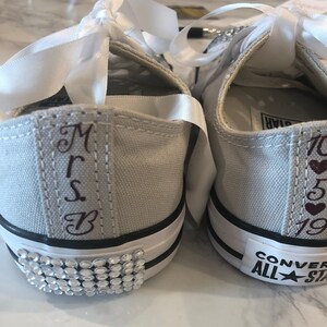 Iron on Decals for Rear Seam of Converse Shoes. DIY Customize With a ...