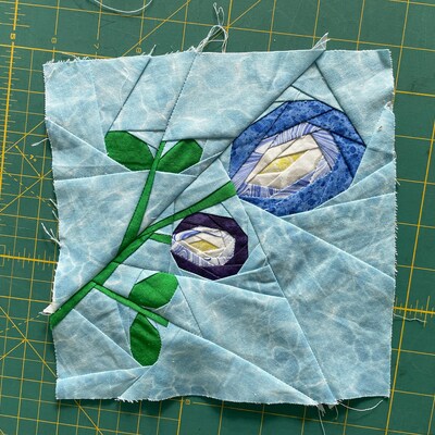 Foxy Fox Foundation Paper Piecing Pattern FPP Quilt Block - Etsy