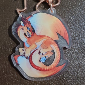Starflight Wings of Fire Wof Double Sided Acrylic Charm - Etsy