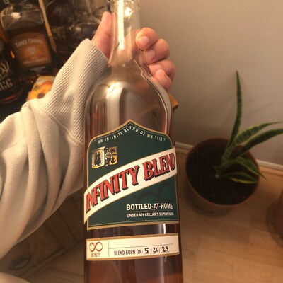 Infinity Bottle Label, Larceny Inspired, Bourbon Whiskey updated for ...