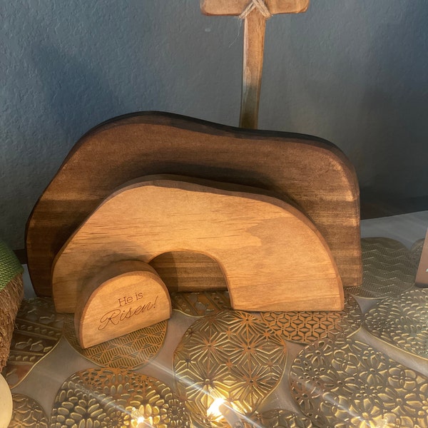 Empty Tomb Display / Empty Tomb Easter Decor Easter Creche Resurrection ...