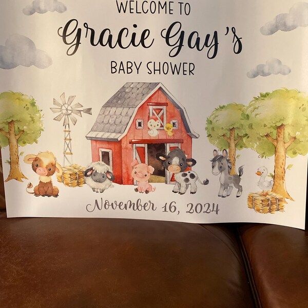 Boho Highland Cow Baby Sign, Round Wood Name Sign, Baby Name Sign ...