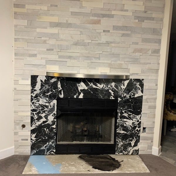 Curved Stainless Steel Floating Shelf: Modern Oval Mantel - Etsy