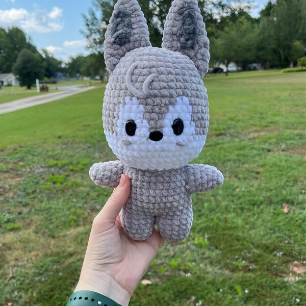 Baby Wolf Chan SKZOO Amigurumi Crochet Pattern PDF - Etsy UK
