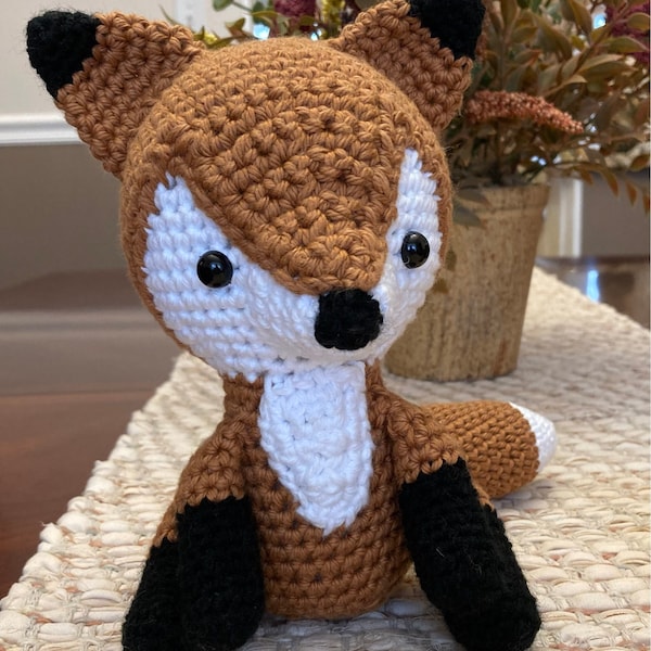 Fox Amigurumi Crochet Pattern - Etsy