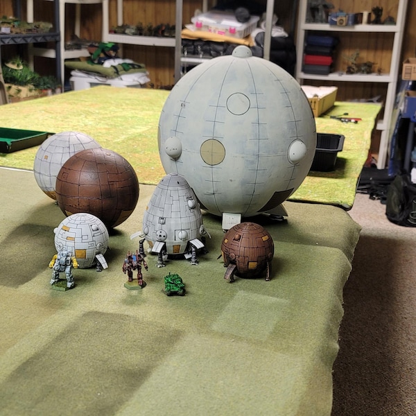 Classic Citytech - Single Mapscale Buildings Compatible With Battletech ...