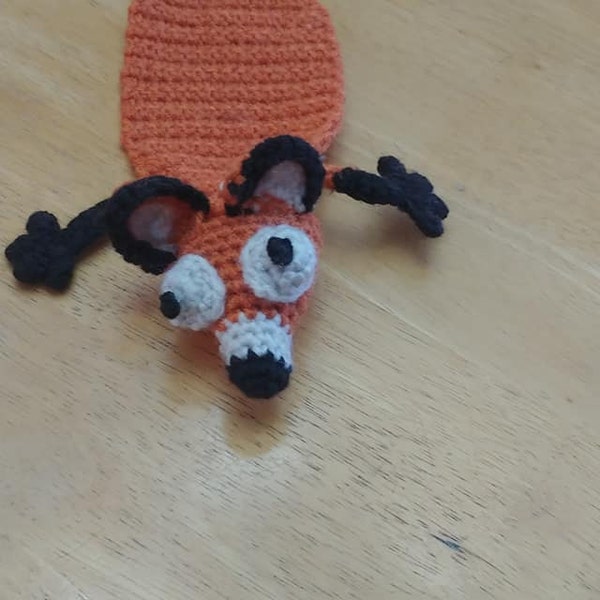 Fox Bookmark Crochet Pattern | Amigurumi PDF Pattern - Etsy