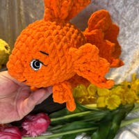 Fish PDF No Sew Crochet PATTERN, Sea Creatures, Crochet Angelfish, Toy ...