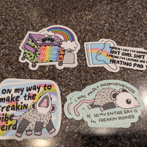 Funny Dysautonomia Sticker, Trendy Water Bottle Decal, Spoonie Gift ...