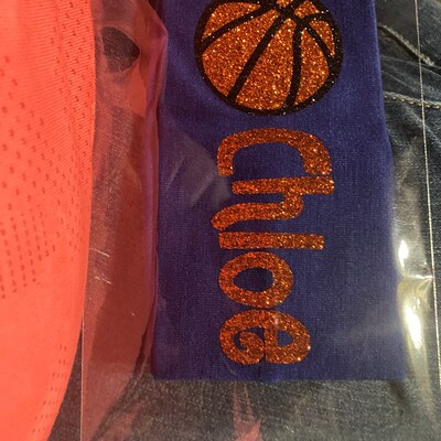 Custom Basketball Headbands in Gorgeous Glitter Basketball Team ...