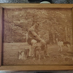 Top Seller, Engraved Wood Gun Case, Hidden Gun Case, Personalized Photo ...