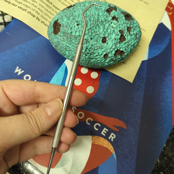 Picky Party Sensory Picking Stone Kit - Caribbean Blue - Etsy