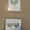 CUSTOM Half and Half Heart Map Art Print. Print Only NO Frame. You ...