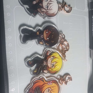 IN STOCK Limbus Company Acrylic Charms Set 02 Unofficial Fan Merch ...