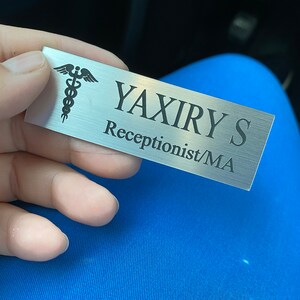 MEDICAL Name Tag Nurse Medical Assistant RN Doctor Physician Name Badge ...