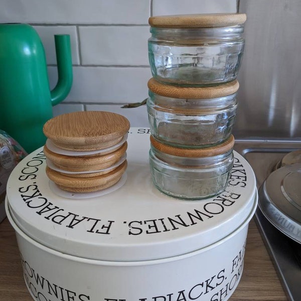 Lids for Gu Pots | Fits Lidl & Aldi Desert Glass Jars | Reusable ...