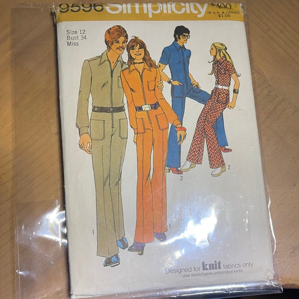 Simplicity 5451 Uncut 80s Misses Shirts - Etsy