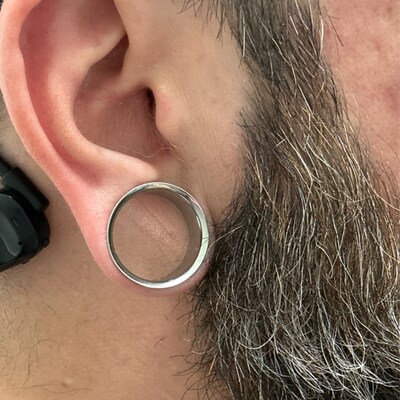 Earlobe Gauge Stretcher, Titanium Ear Taper, Nickel Free, Ear Expander ...