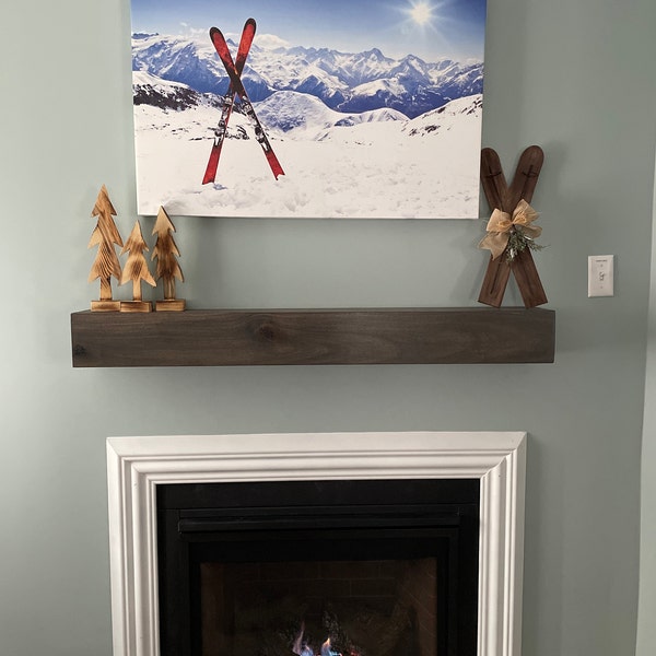 Ski Lodge Decor | Ski Lift Decoration | Ski Wall Hanger | Ski Lift ...