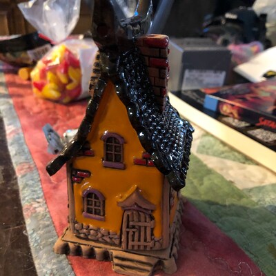 Ceramic Incense House. Handmade Incense Holders. Incense Cone Burner ...