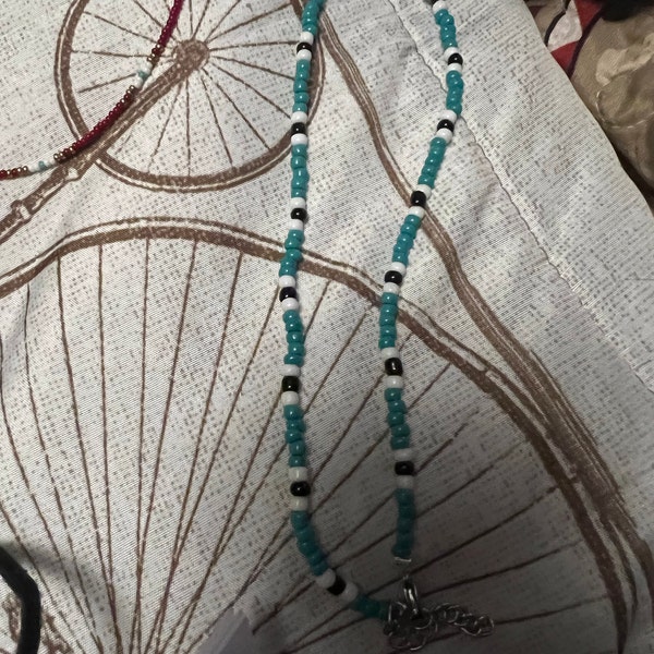 COWBOY Beaded Choker - Etsy