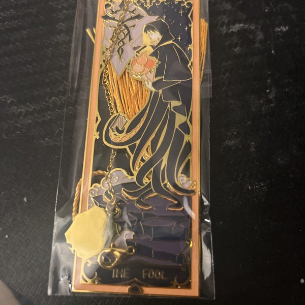 Tarot Card: the Fool | LOTM | Mr Fool | Enamel Bookmark / Charm ...