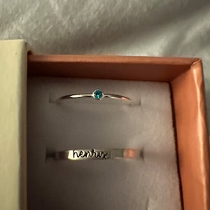 Class Ring Set Stackable Class Rings Affordable Class Rings Graduation ...