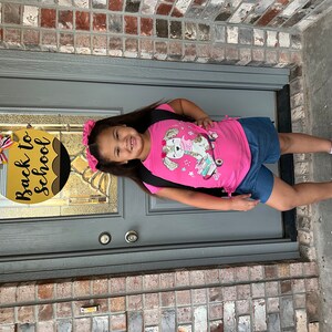 Personalized Back to School Classroom Door Wood Sign/ Customized Pencil ...