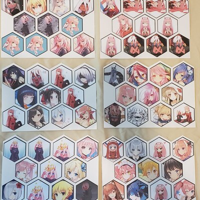 Aqua Version 2 Vinyl Sticker From Konosuba Anime Stickers Laptop ...