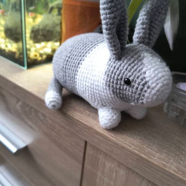 Realistic Bunny Crochet Pattern - Amigurumi Easter Plush Bunny Tutorial ...