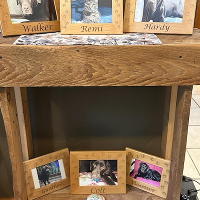 Custom Cat Frame, Pet Memorial Frame, in Memory of Cat, Memorial for ...
