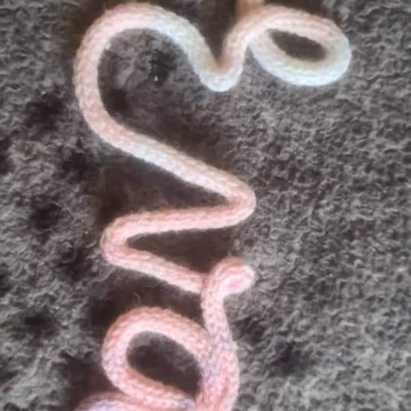 Alphabet Template Bundle for Knitted Wire Art, 2 Different Designs Each ...