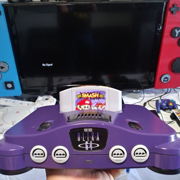 Purple Ultra 64 Custom Nintendo 64 Jewel, Badge, Faceplate - Etsy