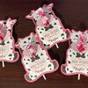 Cute Cow Valentines, Printable Valentine Card, Moo Cow Kid's Classroom ...