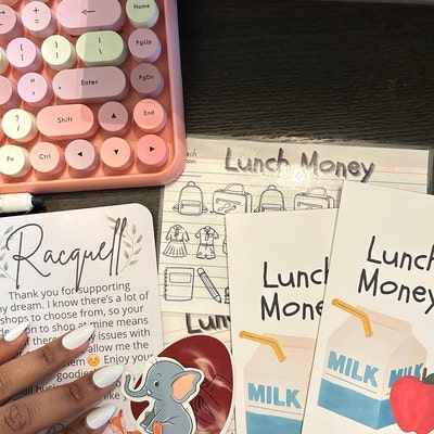 Cute IOU Slip Placeholders, PRINTABLE Set of 6 - Etsy