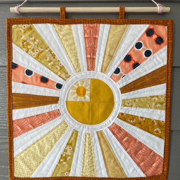 Sunny Days Mini Quilt Pattern (PDF Download) - Etsy