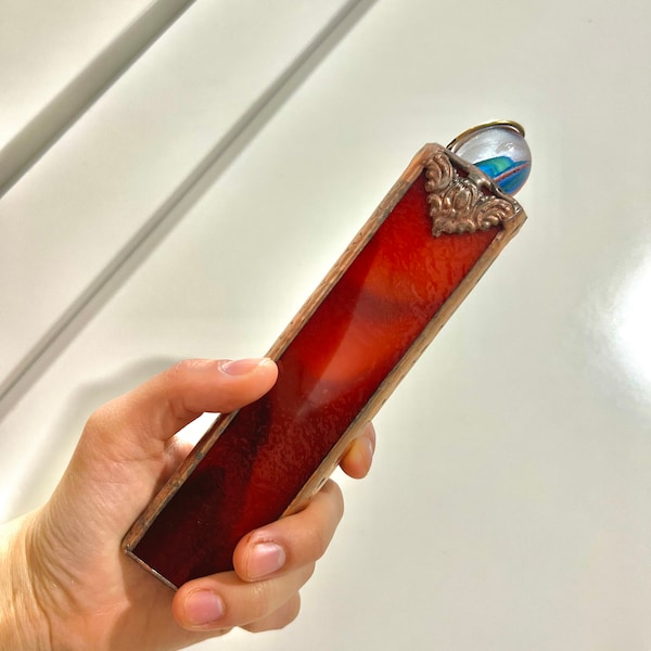 Butch - Stained Glass Black and White Cat - Etsy