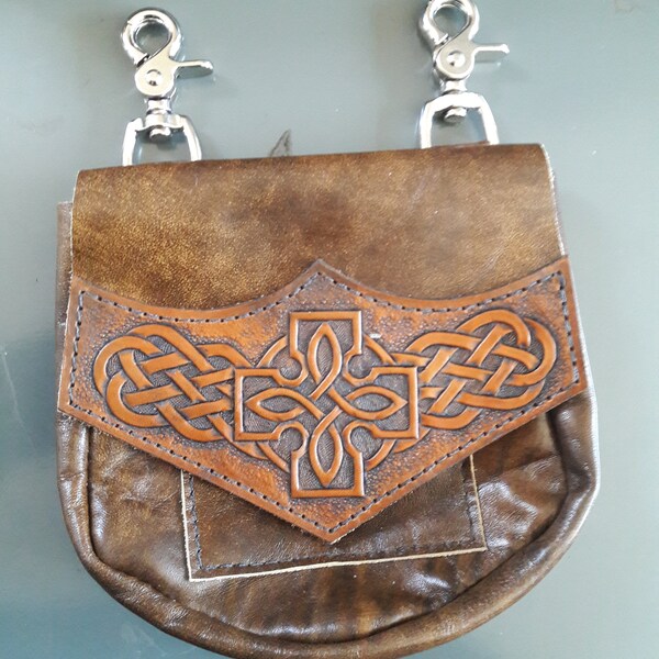 Celtic Cross Belt Loop Bag - Etsy