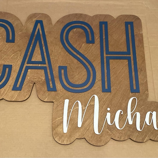 Forest Name Sign, Forest Letters, Letter Sign, Forest Nursery Sign ...