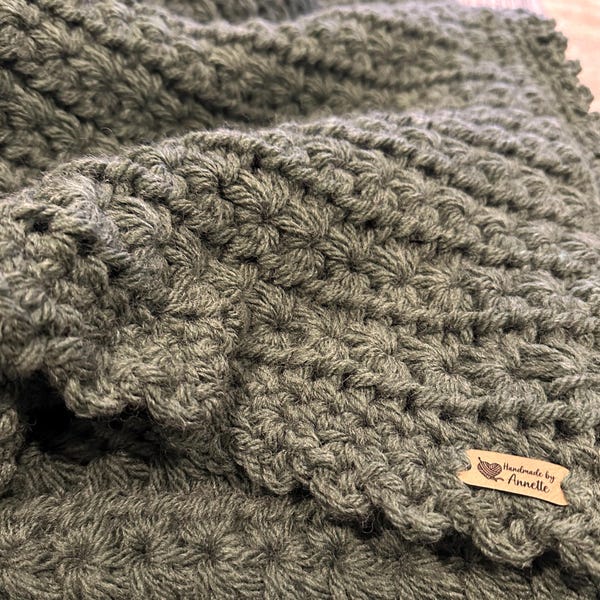 CROCHET BLANKET PATTERN Chunky Star Stitch Crochet Blanket - Etsy Canada