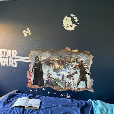 Star Wars Wall Decor Star Wars Wall Decal Star Wars Wall Sticker SG36 ...