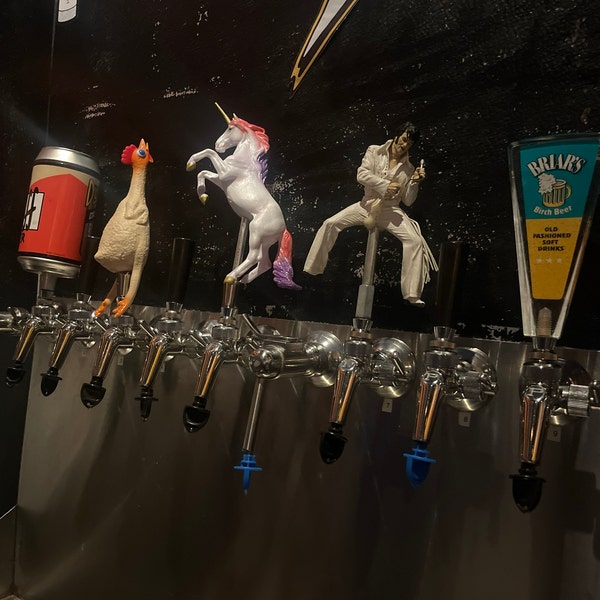 Chevy Corvette Beer Keg Tap Handle for Kegerator Vtg Metal Trophy - Etsy