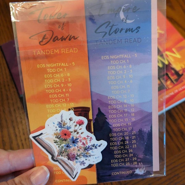 Throne of Glass Tandem Read Bookmarks | Empire of Storms & Tower of ...