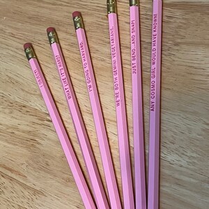 Funny Astrological Leo Pencil Set Cosmic Babe Collection - Etsy