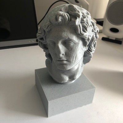 3D Printed Helios Bust vaporwave macintosh Plus - Etsy