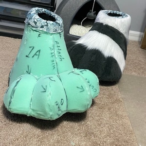 Foam Feetpaw Tutorial & Pattern PDF - Etsy